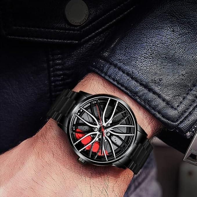 Stereoscopic Car Wheel Watch – Trendy Firm